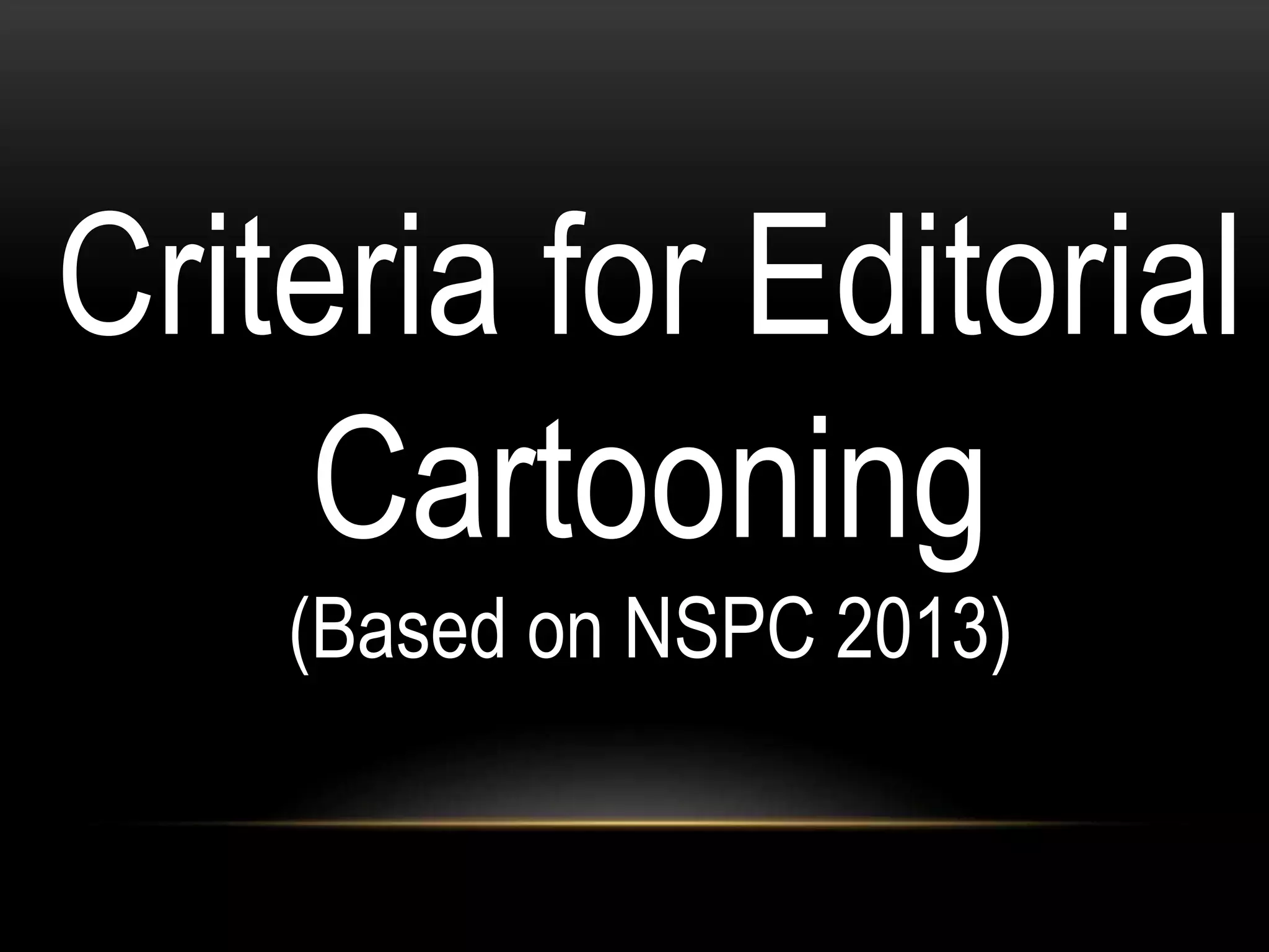 Editorial Cartooning (Paglalarawang Tudling or Kartung Pang- Editoryal ...