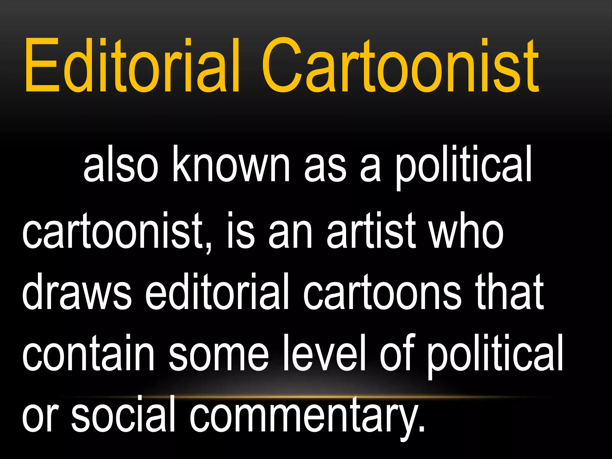 Editorial Cartooning (Paglalarawang Tudling or Kartung Pang- Editoryal ...