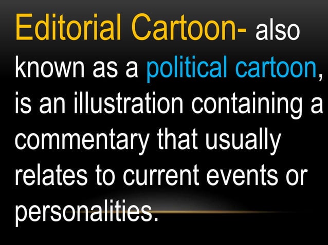 Editorial Cartooning (Paglalarawang Tudling or Kartung Pang- Editoryal ...