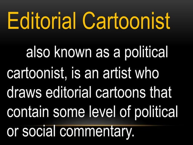 Editorial Cartooning (Paglalarawang Tudling or Kartung Pang- Editoryal ...