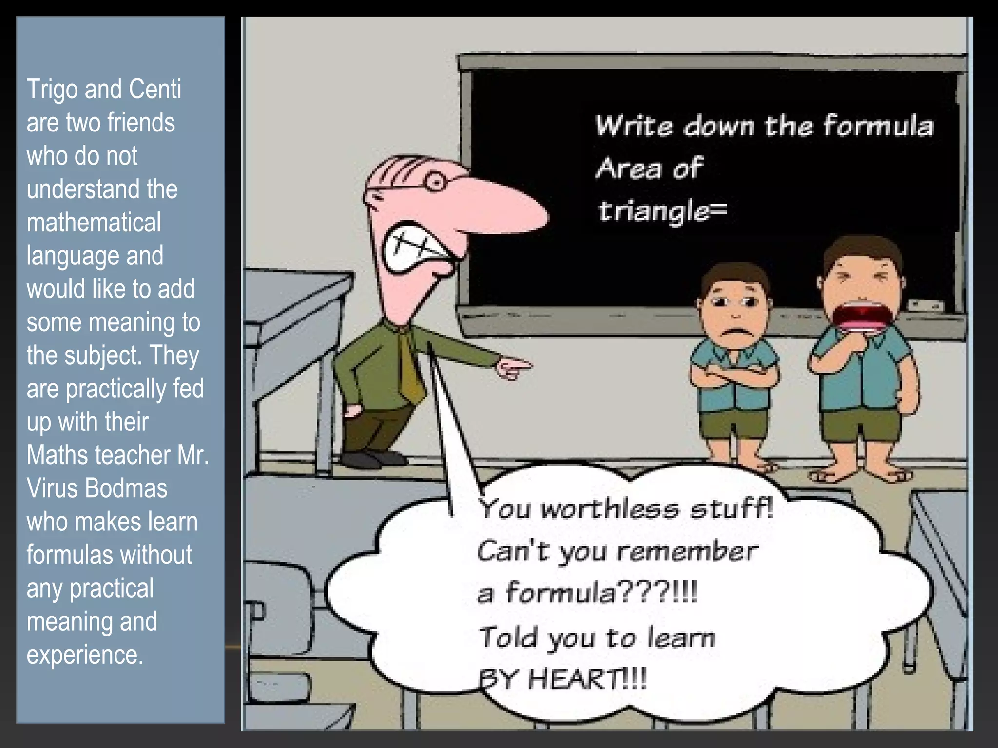 Cartoon mathematical problem_solving_muhsinah_rati | PPT