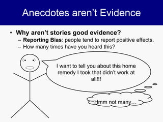 Cartoon Introduction to Evidence in Medicine | PPT