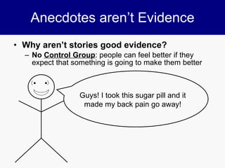 Cartoon Introduction to Evidence in Medicine | PPT