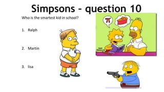 Cartoon quiz | PPTX