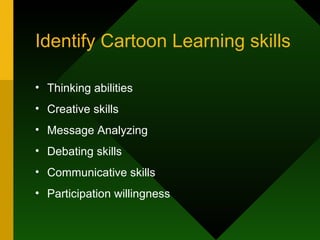 Cartoons - Project for Kids | PPT