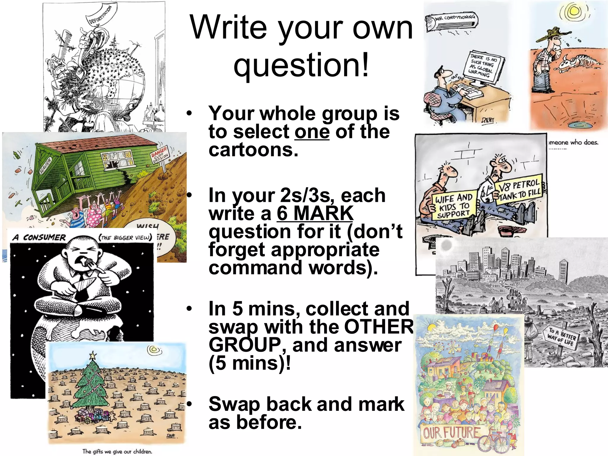 Cartoons In Exams | PPT