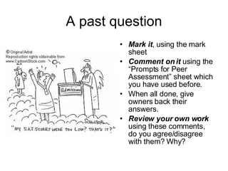 Cartoons In Exams | PPT