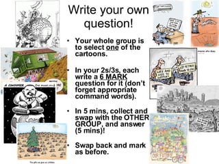 Cartoons In Exams | PPT