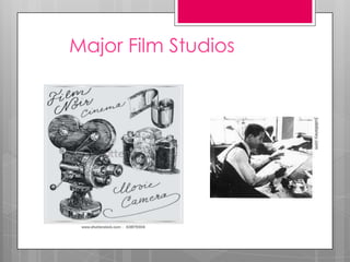 Cartoons and animations in the 1930s | PPTX
