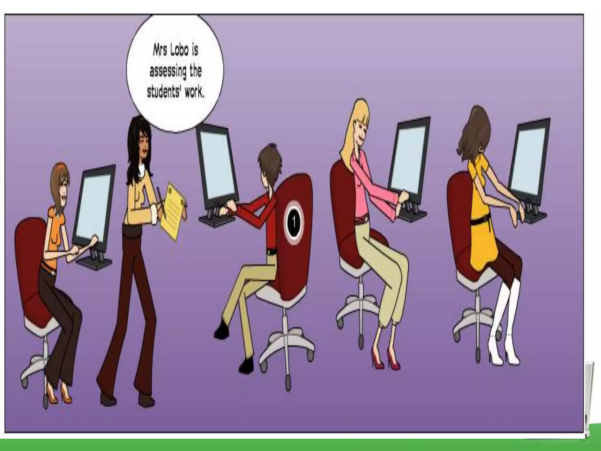 Cartoons based on criterion referenced instruction | PPT