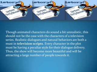 Writing TV Show Scripts | PPTX