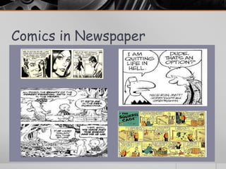 Cartoons/Posters/Comic Strip/Editorials | PPTX | Drawing and Sketching ...