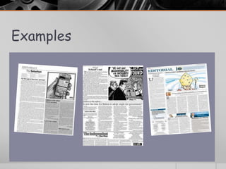 Cartoons/Posters/Comic Strip/Editorials | PPTX | Drawing and Sketching ...