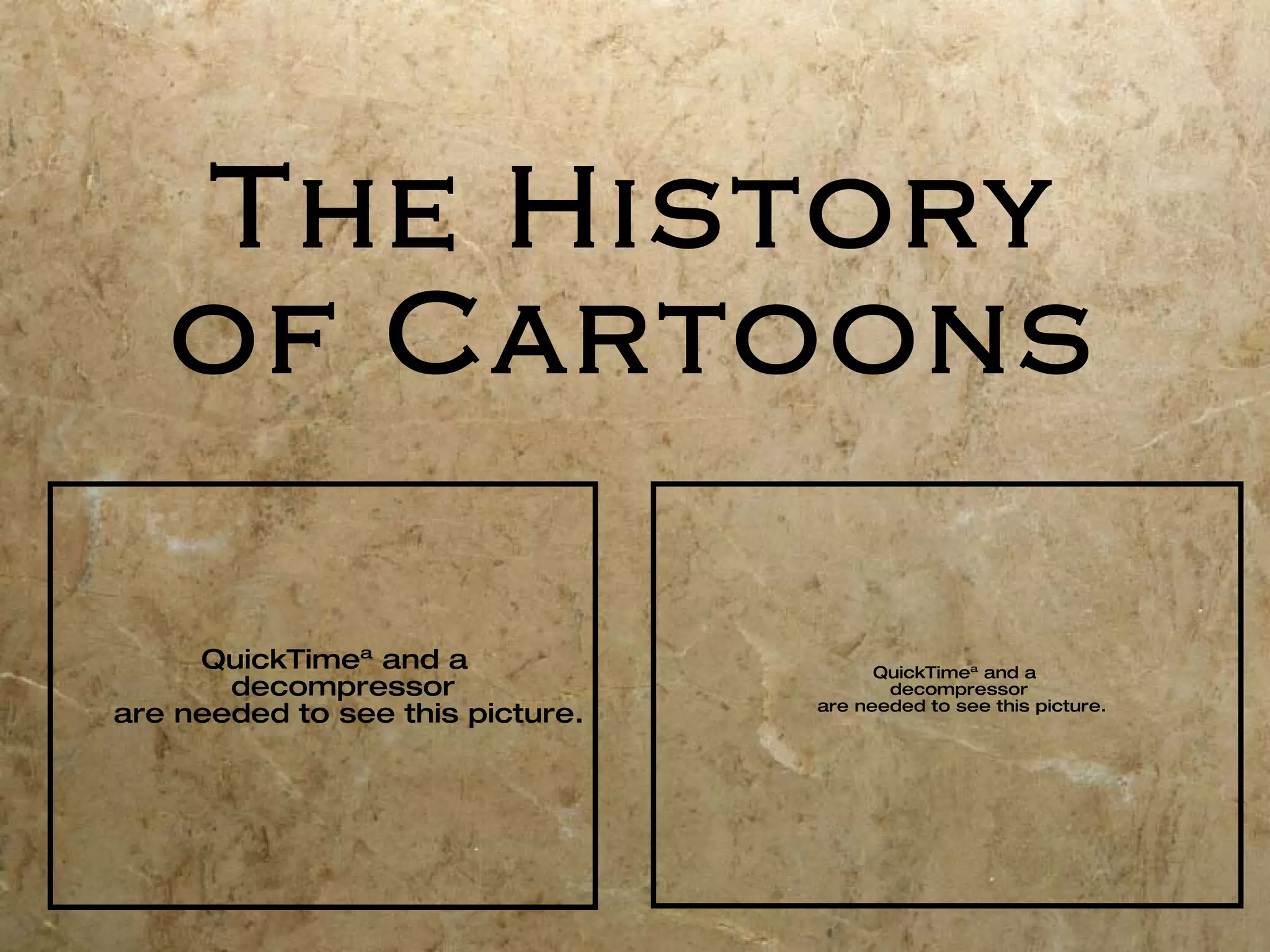 Cartoons History | PPT