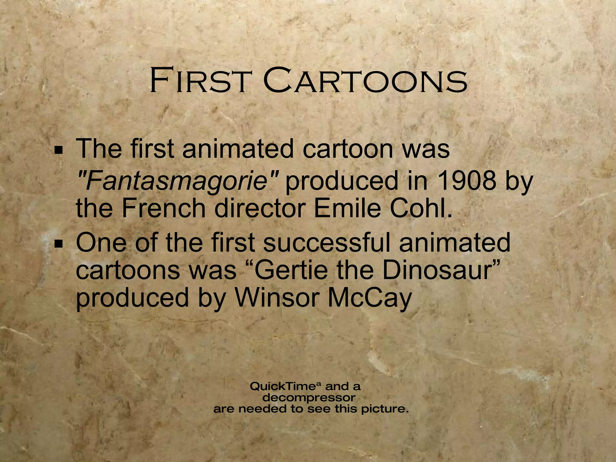 Cartoons History | PPT