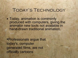 Cartoons History | PPT