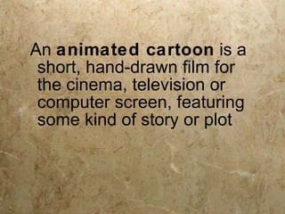 Cartoons History | PPT