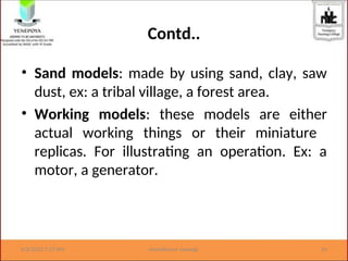 Cartoons, Models, Puppets, objects and specimen.ppt