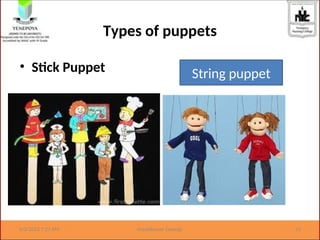 Cartoons, Models, Puppets, objects and specimen.ppt