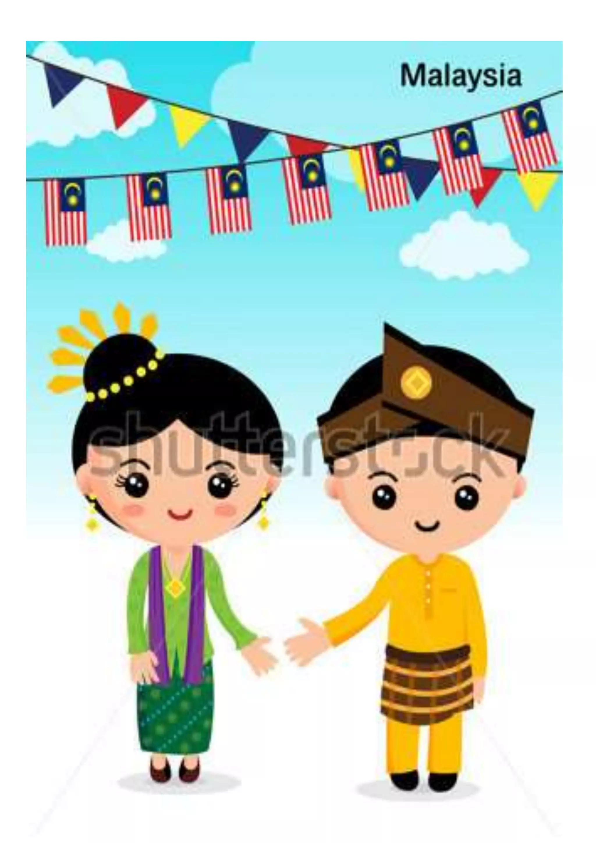 ASEAN Cartoon with flag | DOCX