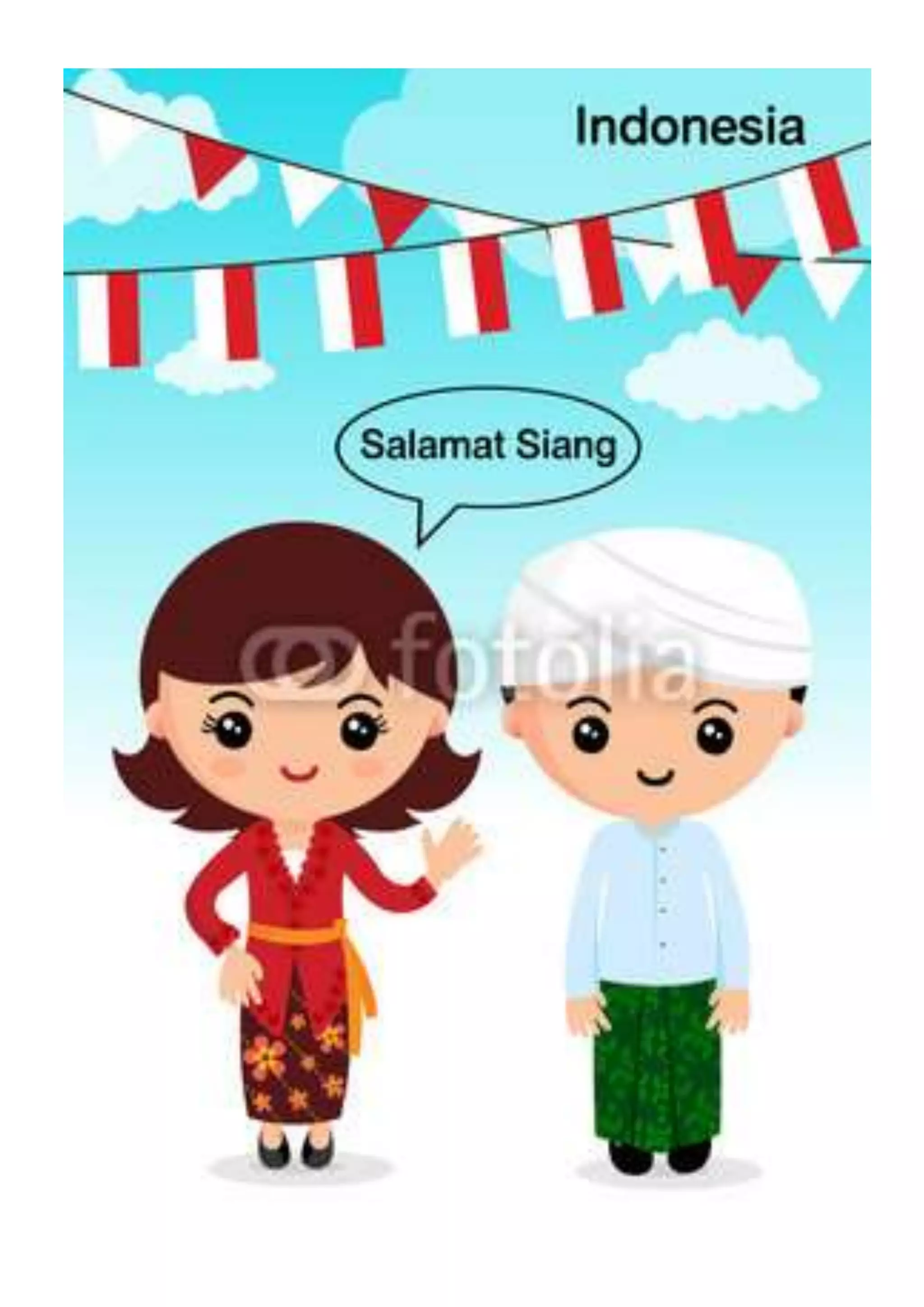 ASEAN Cartoon with flag | DOCX