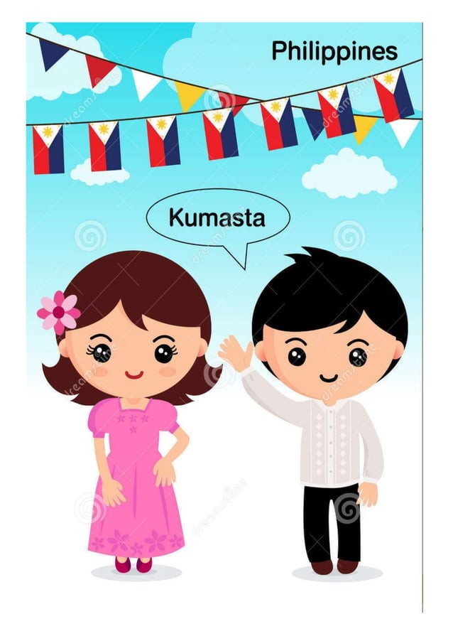 ASEAN Cartoon with flag | DOCX