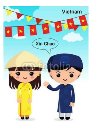 ASEAN Cartoon with flag | DOCX