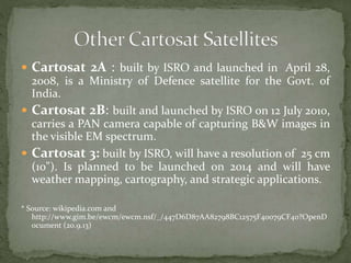 Cartosat | PPTX