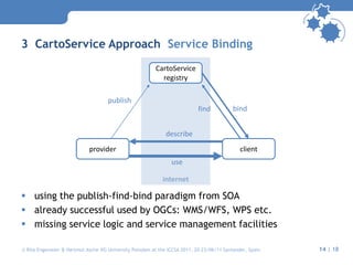 CartoService: A Web Service Framework for Quality On-Demand Geovisualisation | PPT
