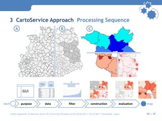 CartoService: A Web Service Framework for Quality On-Demand Geovisualisation | PPT