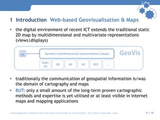 CartoService: A Web Service Framework for Quality On-Demand Geovisualisation | PPT