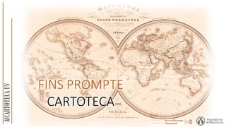 La cartoteca de la Universitat de València | PDF