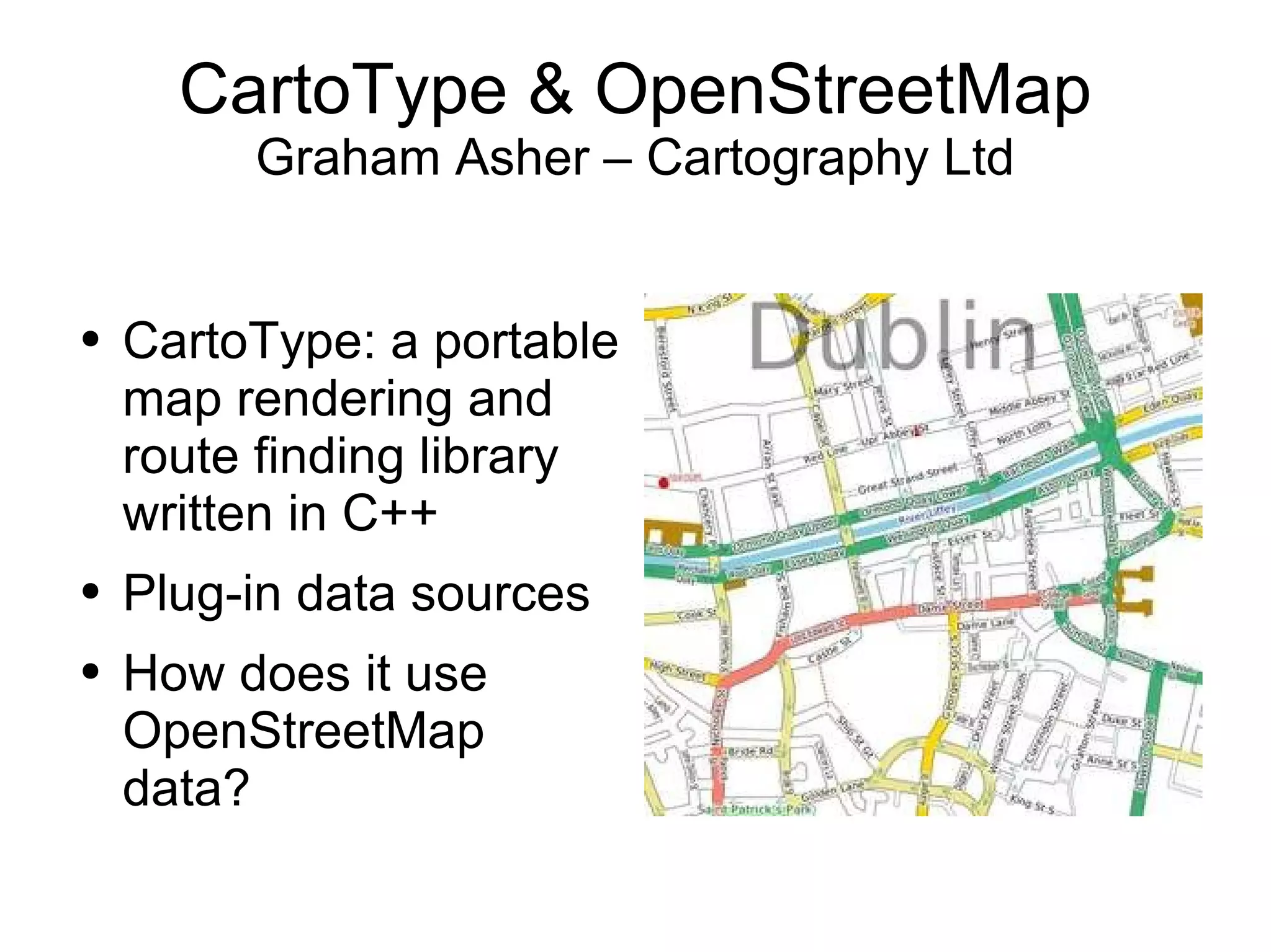 CartoType & OpenStreetMap | ODP