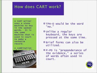 CART Presentation | PPT