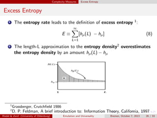 Block Emulation and Computation in One-dimensional Cellular Automata: Breaking Behavioural Class ...