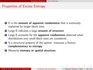 Block Emulation and Computation in One-dimensional Cellular Automata: Breaking Behavioural Class ...