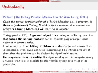 Block Emulation and Computation in One-dimensional Cellular Automata: Breaking Behavioural Class ...