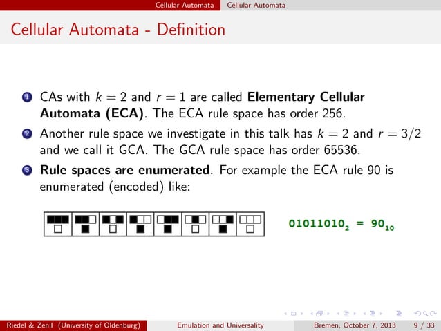 Block Emulation and Computation in One-dimensional Cellular Automata: Breaking Behavioural Class ...