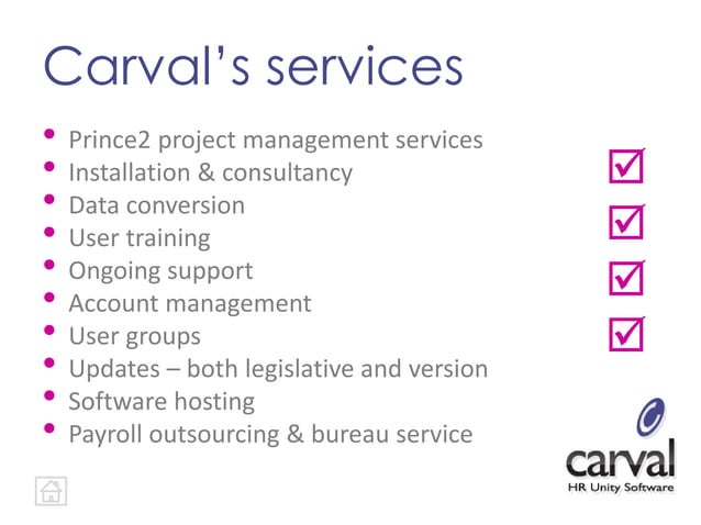 HR Software, Payroll & Time Management: Discover Carval in 60 Seconds | PPT