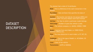 CARVANA - Predicting the purchase quality in car | PPTX