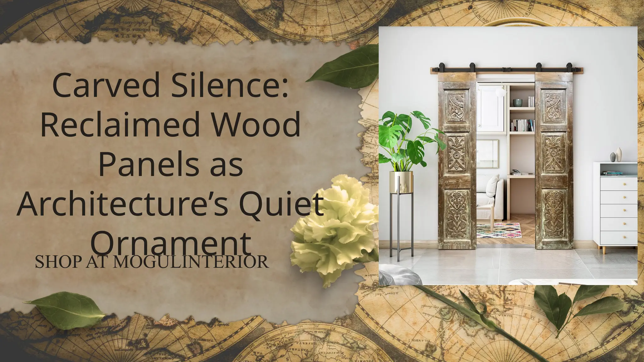Carved Silence: Reclaimed Wood Panels as Architecture’s Quiet Ornament ...