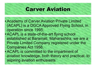 Carver aviation | ODP