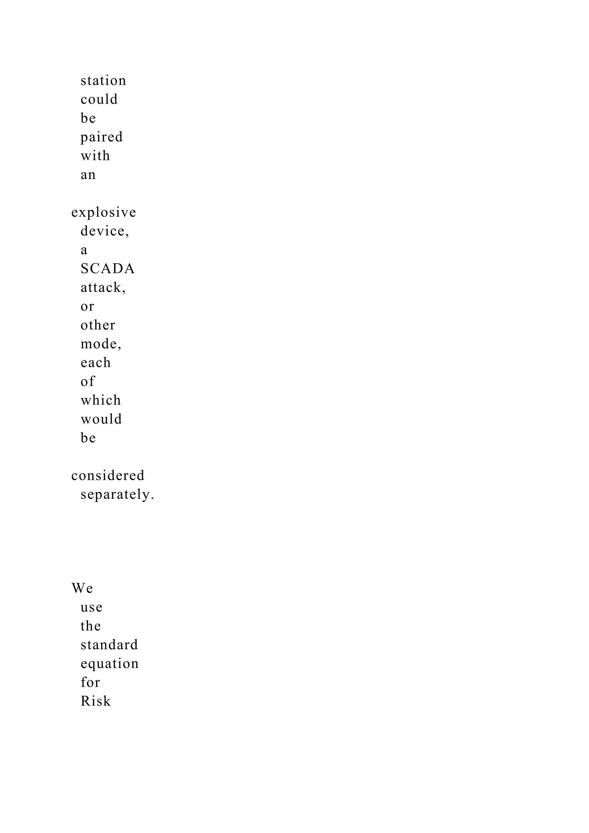 CARVER CARVER is a methodology first used.docx