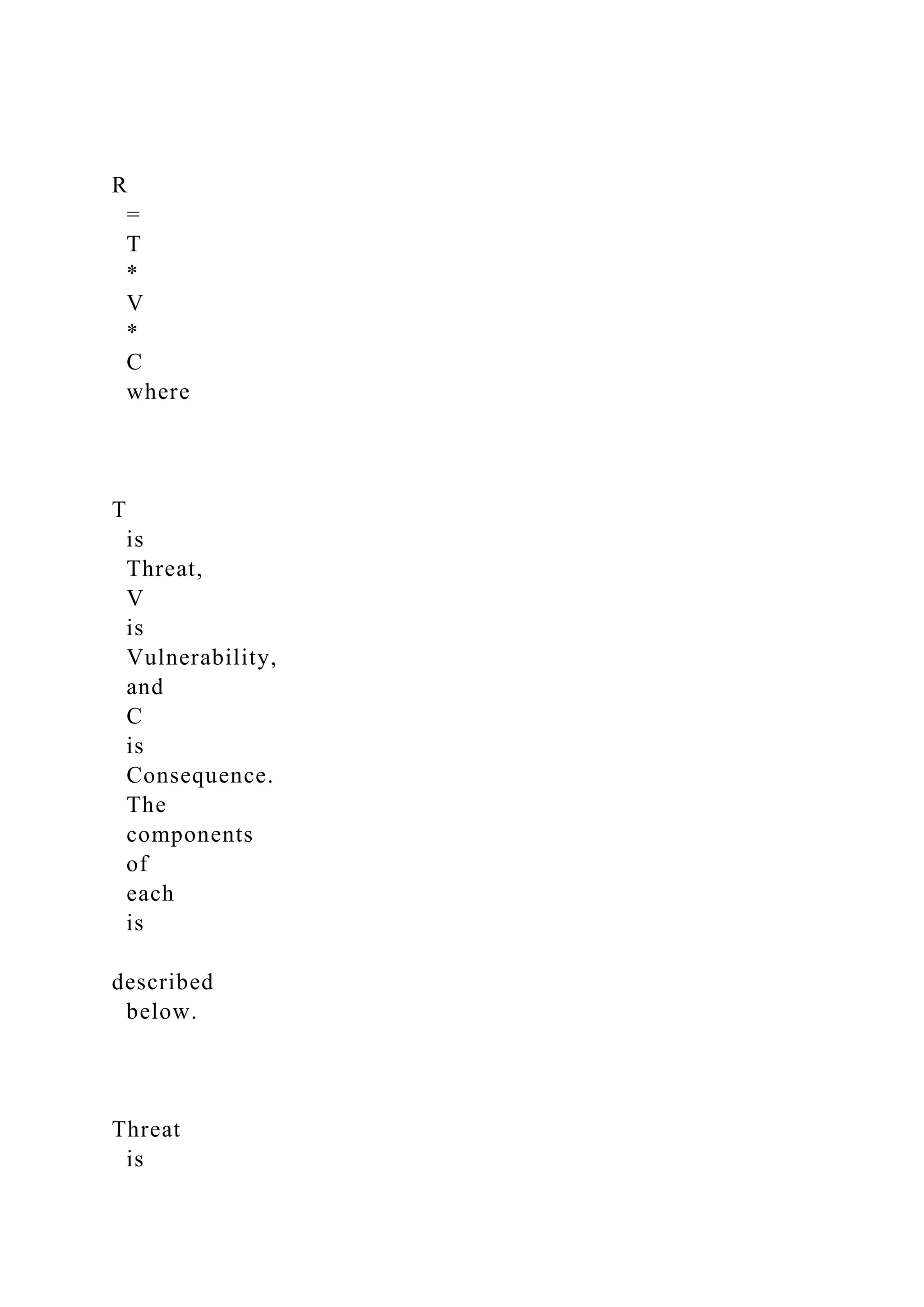 CARVER CARVER is a methodology first used.docx