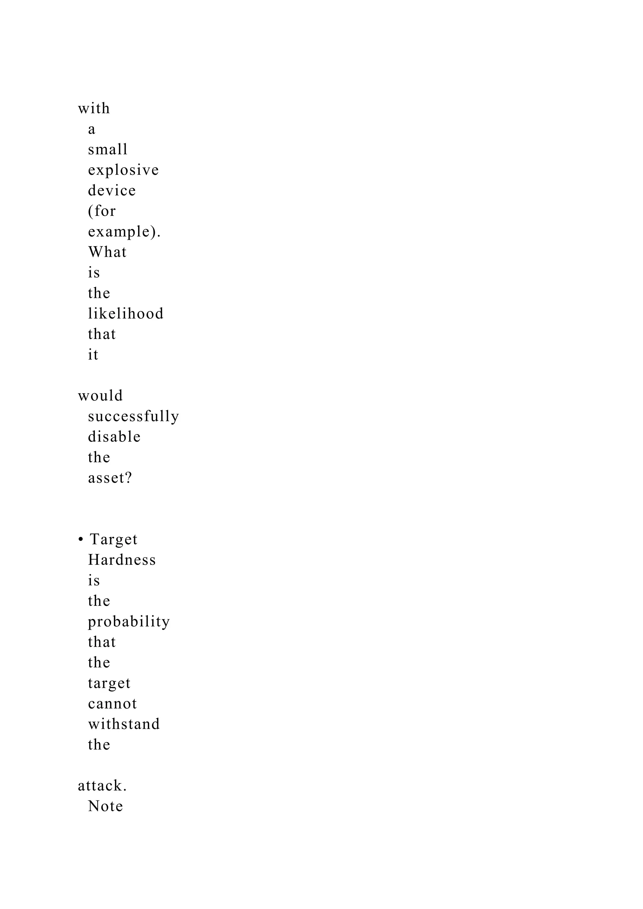 CARVER CARVER is a methodology first used.docx