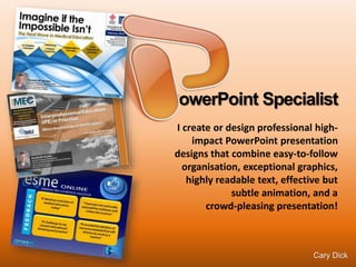 Cary Dick's Living CV | PPTX