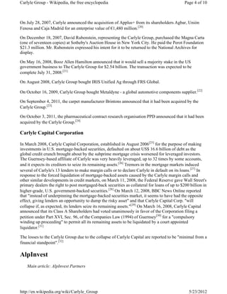 Caryle group (wikipedia) | PDF