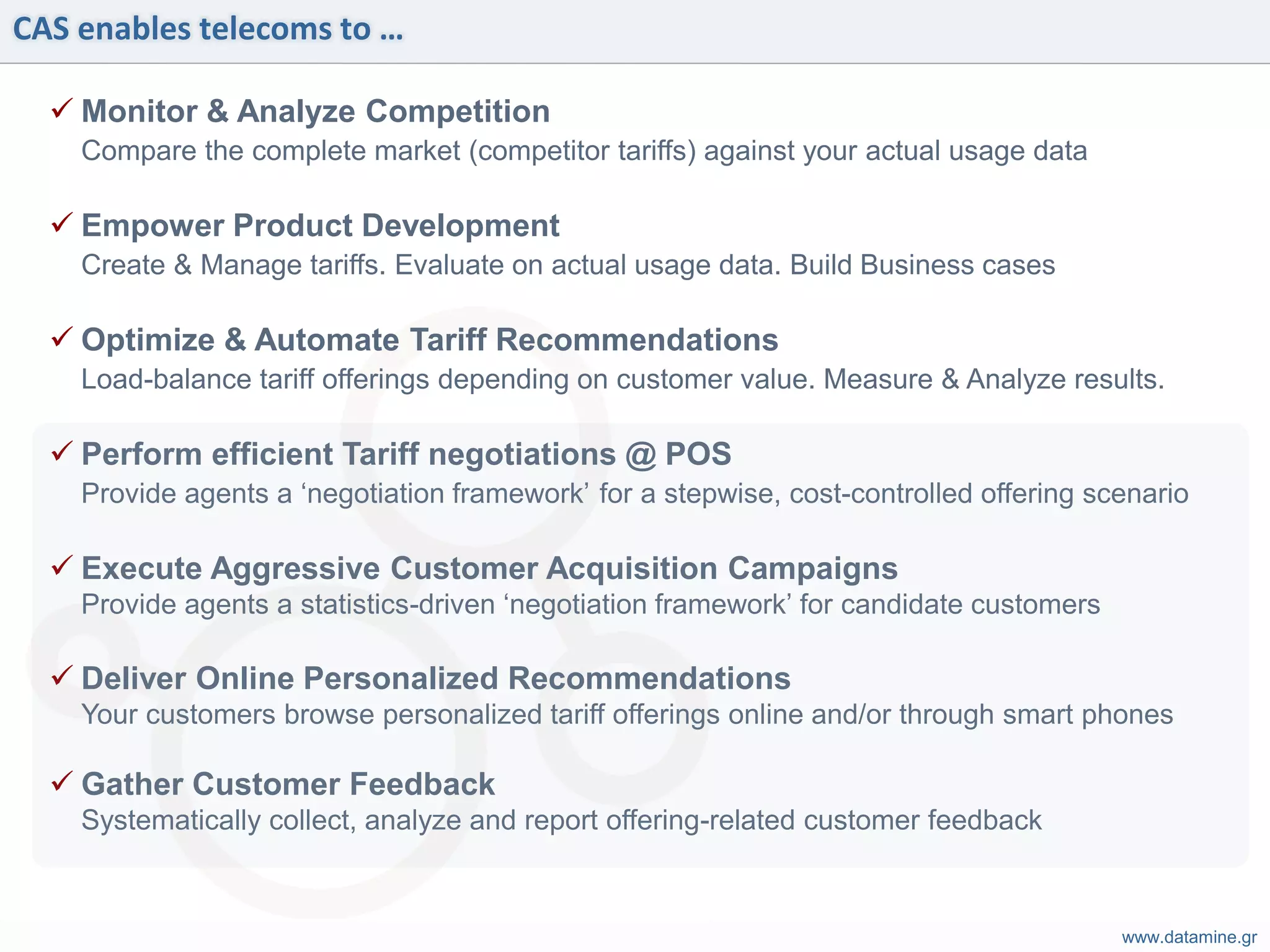 Competition Analysis System for Telecommunications | PDF