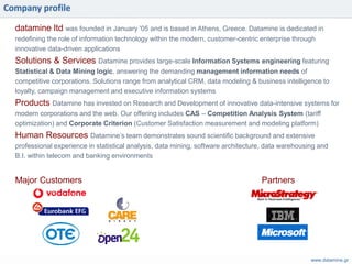 Competition Analysis System for Telecommunications | PPT