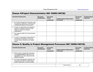 CAS 041124 Project Management Audit Checklist Supplement.doc